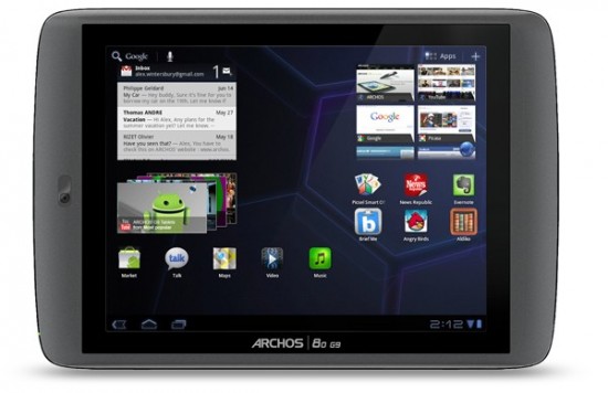 ARCHOS unveils the G9 series tablets, 1.5GHz dual-core, 250GB HDD, and ...