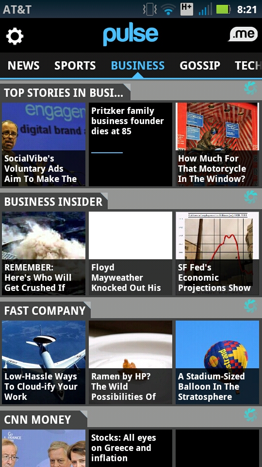 Quick Review: Pulse News - Talk Android