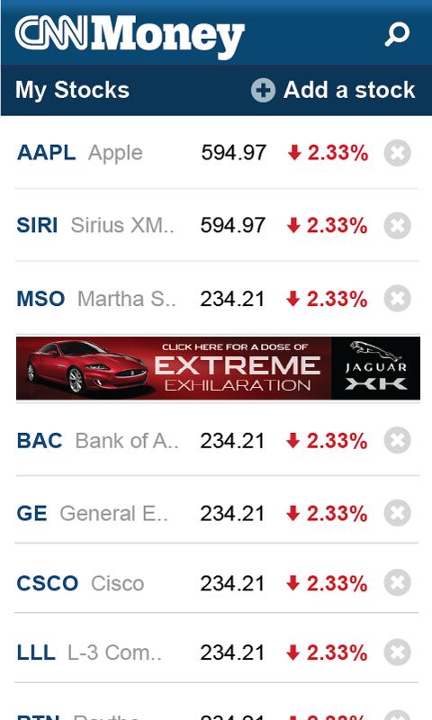CNNMoney Now Available For Free In The Android Market - Talk Android