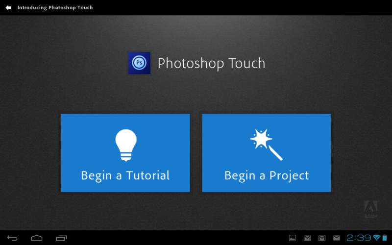 Adobe Photoshop Touch - Worth $9.99? - Talk Android