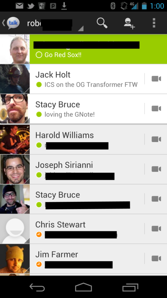 How to video chat on your Android smartphone using GTalk - Talk Android
