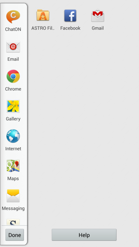 How to enable, move, hide, and edit the Multi Window app tray on the ...