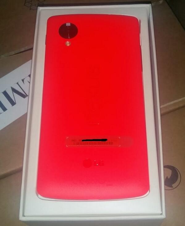 More images of red Nexus 5 show up online - Talk Android