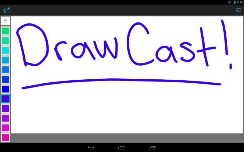 [New Chromecast App] DrawCast lets your draw on your phone and TV at ...