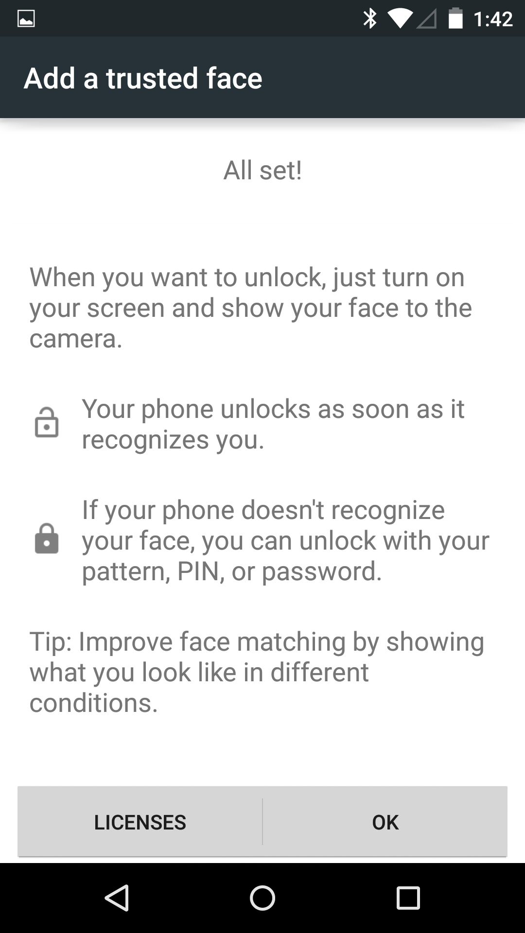 How to setup Trusted Devices on Android Lollipop to automatically ...