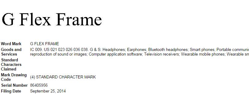 New LG trademark applications filed for new Frame devices - Talk Android