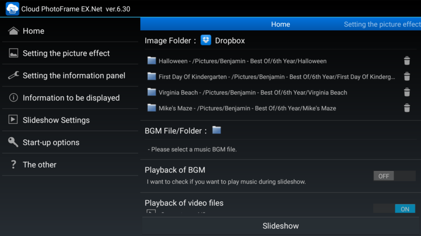 How to set up a slideshow screensaver on Android TV that utilizes your ...