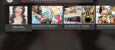 YouTube for Android TV listed in Google Play Store - Talk Android