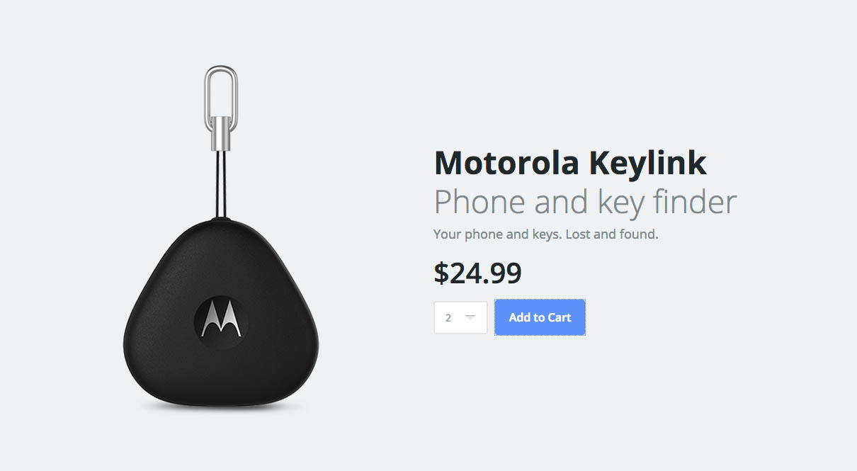 Keylink reappears on Motorola's online store - Talk Android