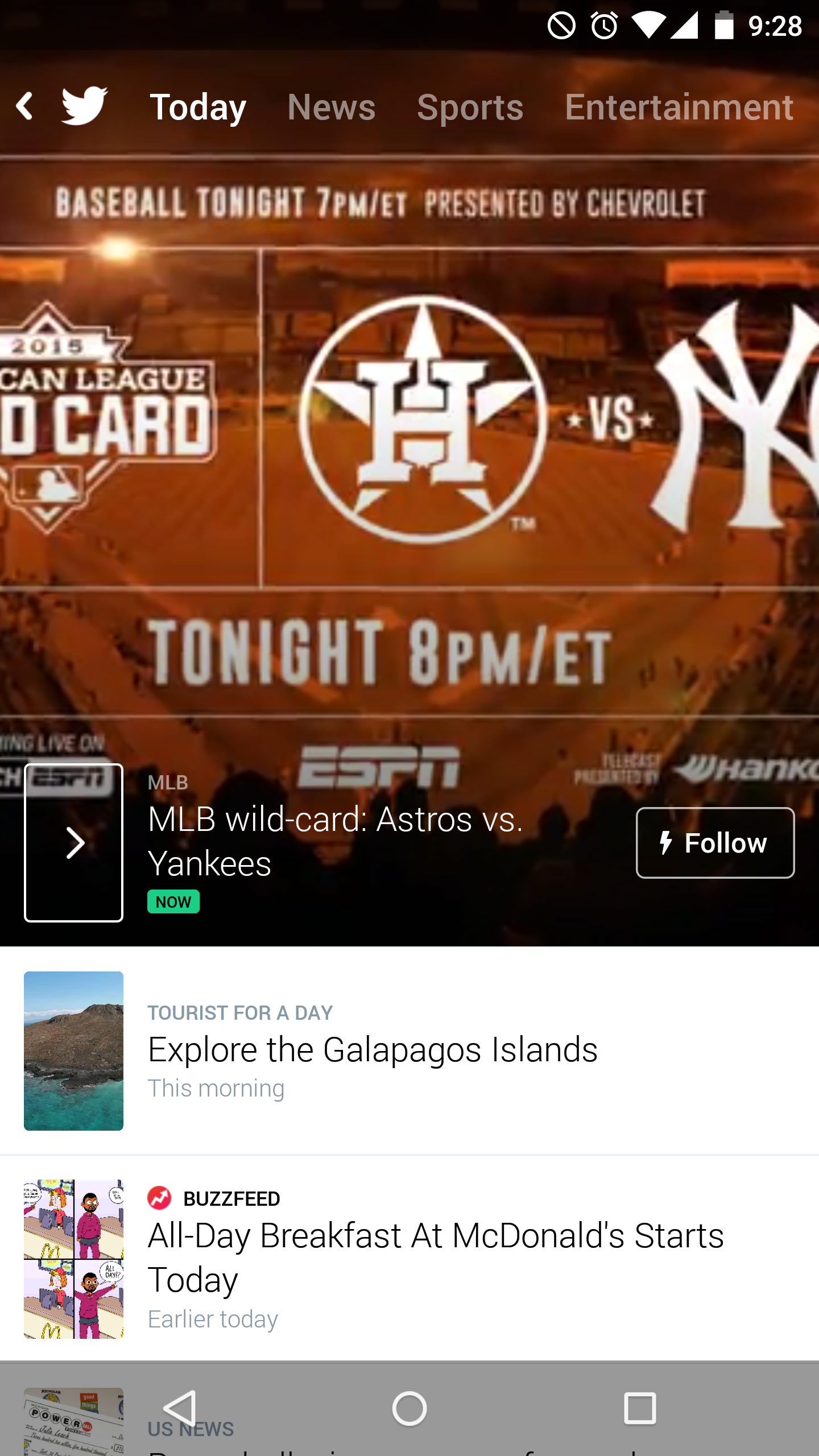 Twitter's Project Lightning debuts as Moments - Talk Android