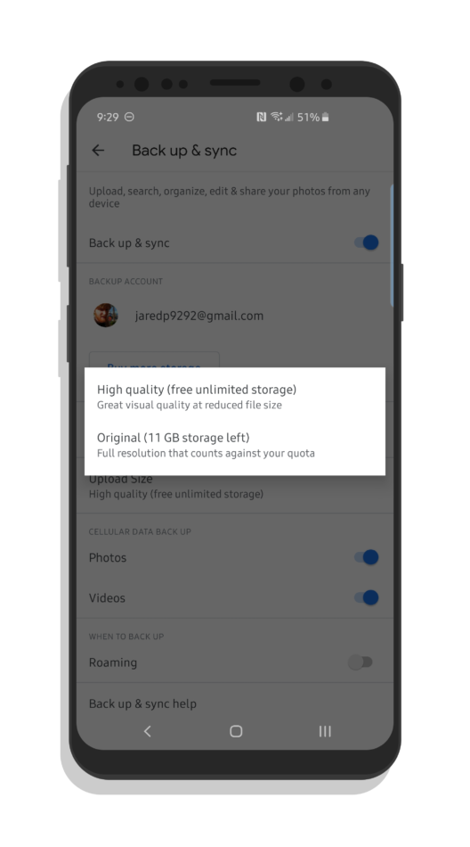 Backing up pictures and videos with Google Photos - Talk Android