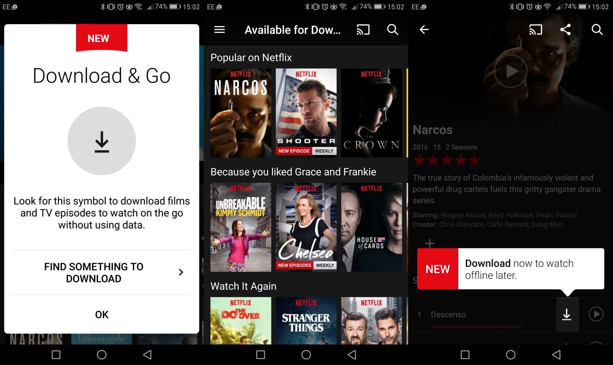 Netflix finally adds the ability to download content for offline ...