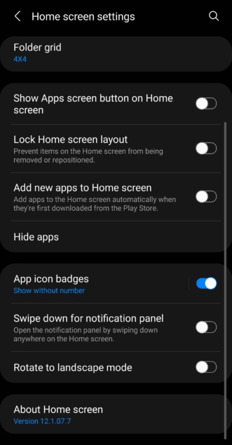 How to Customize the Home Screen layout on Samsung's One UI 3.1 - Talk ...