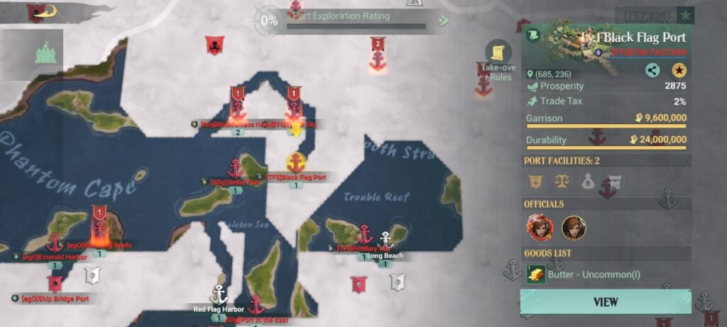 Sea of Conquest - All Ports and Goods - Talk Android