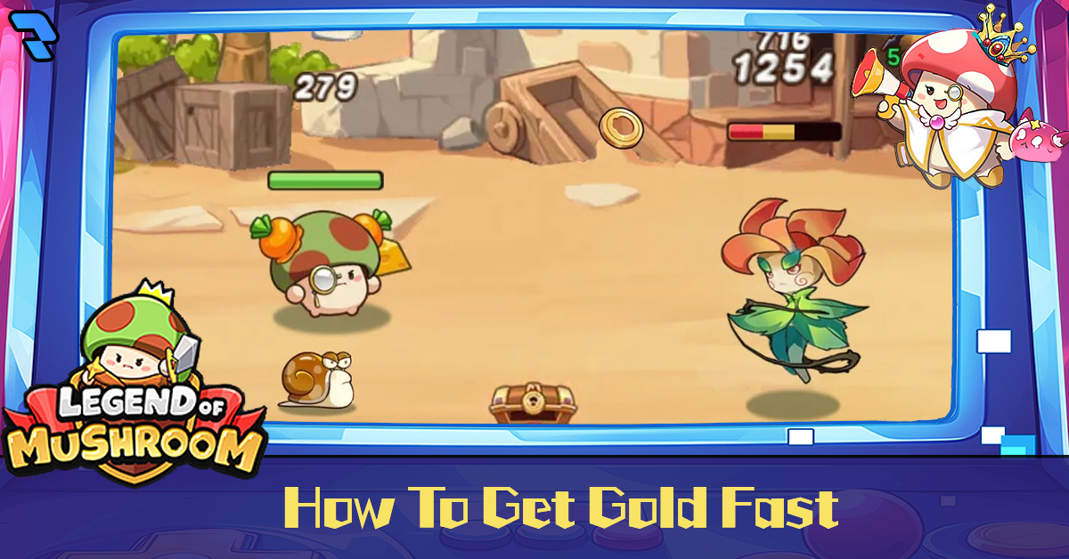 How To Get Gold Fast - Legend of Mushroom