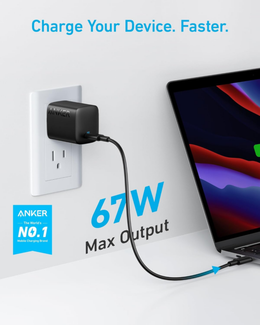 Deal: Anker's Foldable 67W USB-C Charger Is Down To $25 - Talk Android