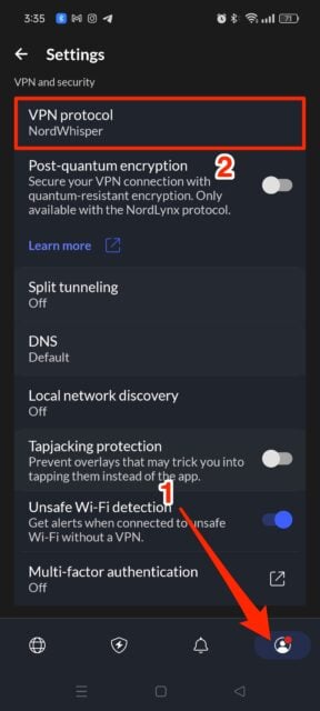 Nord's New 'Whisper' Protocol Sneaks Past VPN Blockers - Talk Android