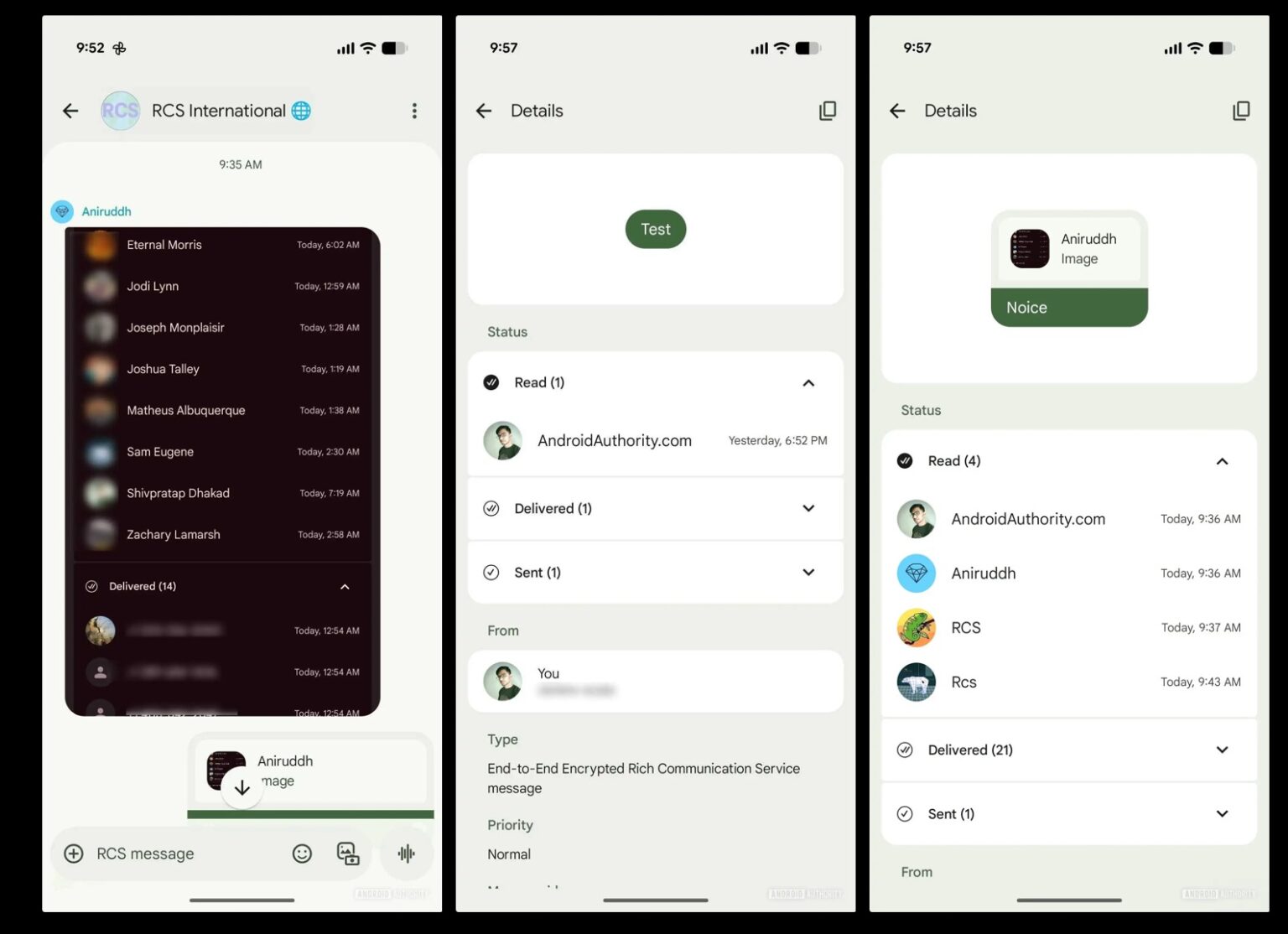 Google Messages Update Adds Context To View Details Screen - Talk Android