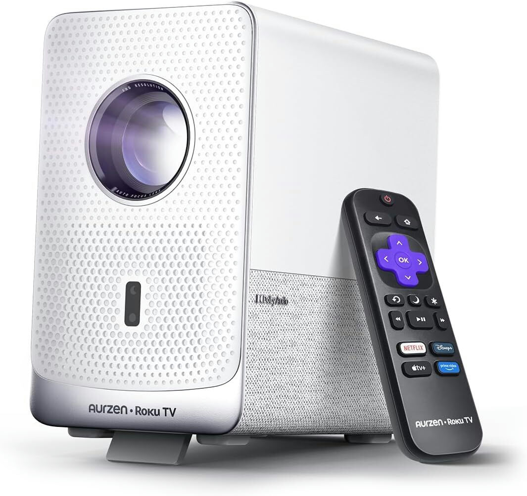 Roku Launches Its First TV Smart Projector: Aurzen D1R Cube Now ...