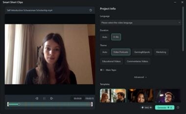 Filmora Guide: Turn Long Videos into Short Clips Manually or with AI ...