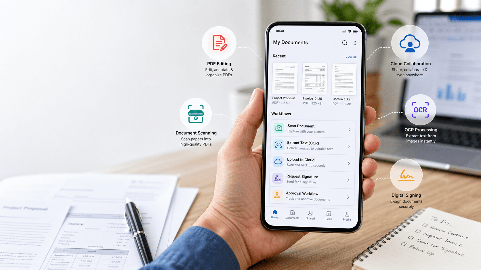 5 Android Apps That Turn Your Phone Into a Document Workflow Hub - Talk ...