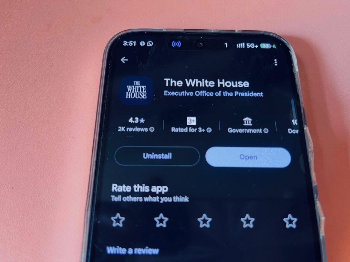 White House App Lands On Government Devices Amid Surveillance Concerns ...